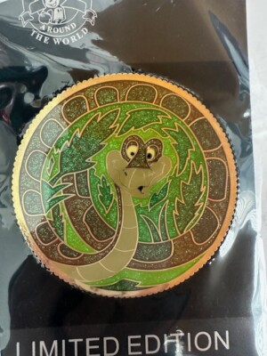 DS Kaa Jungle Book Coin Jumbo LE 300 Disney Pin (B) | eBay