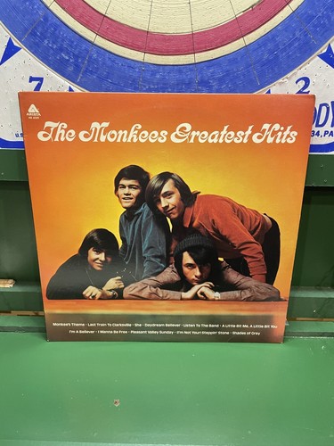 The Monkees Greatest Hits Vinyl LP Arista AB 4089 Club Ed. Ultrasonic ...