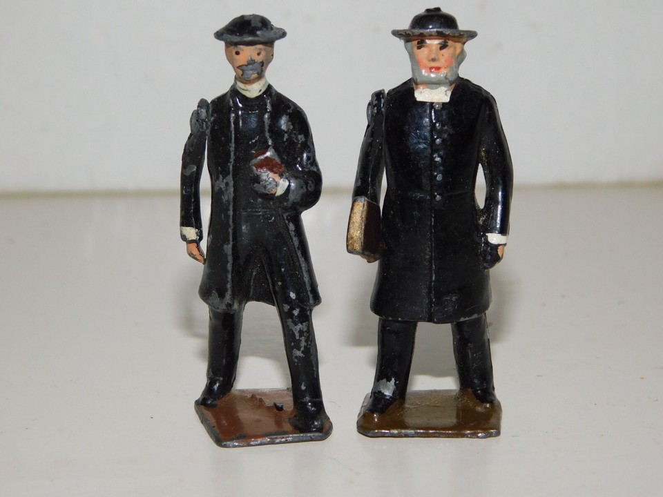 Old BRITAINS Lead 1930s & 50s Farm Series, Country Curate & Preacher ...