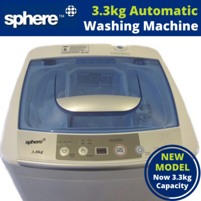 Sphere 3.3Kg Caravan Washing Machine Mini & Automatic for Motorhome ...