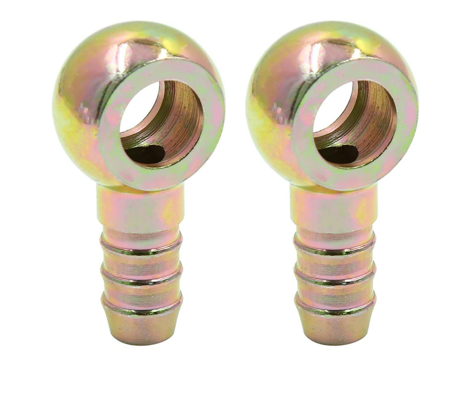 M6/M8/M10/M12/M14/M16/M18 Banjo Fitting Connector Hose Barb Brake Line ...
