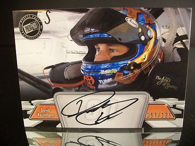 Insert David Reutimann Press Pass 2012 Card #PPA-DR2 AUTOGRAPHED 57/135 ...