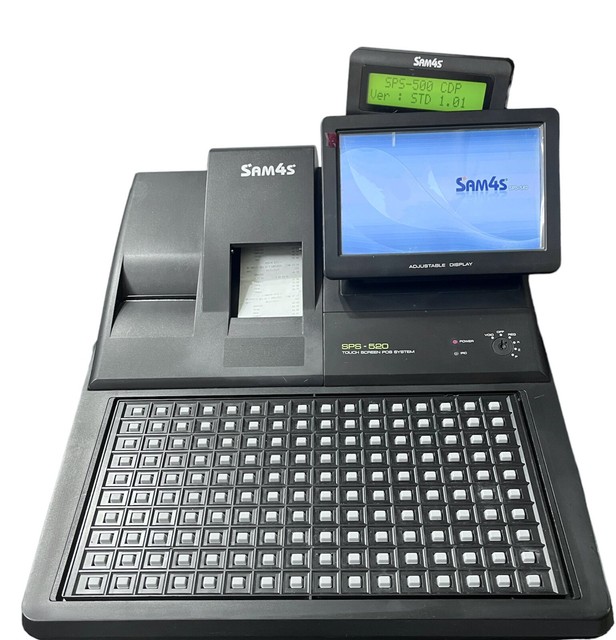 3 SAM4S Sps-520ft 7" Touch Screen POS Cash Register for sale online | eBay
