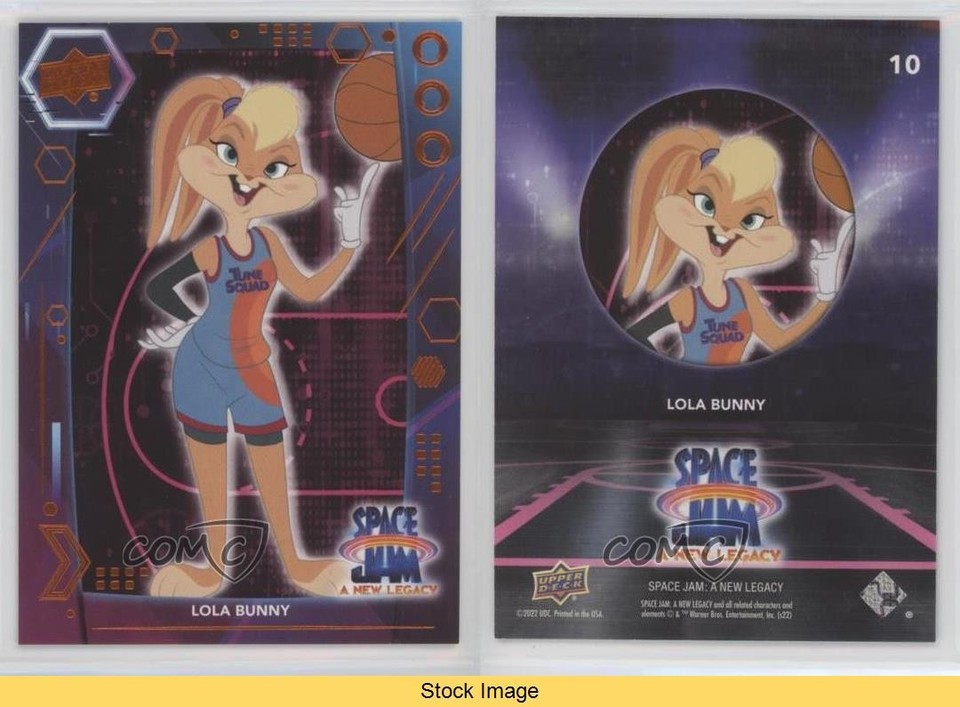 2021 Upper Deck Space Jam A New Legacy Orange Neon Lola Bunny #10 READ ...
