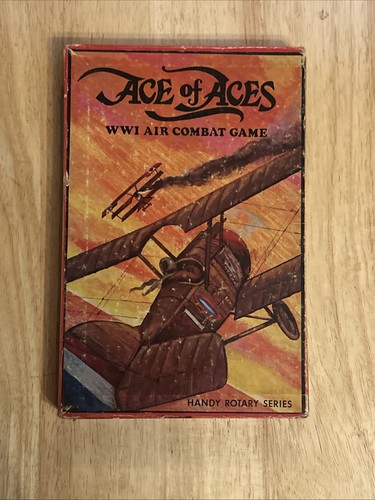 Ace Of Aces WW1 Air Combat Game Hand Rotary Series 1980 Complete | eBay