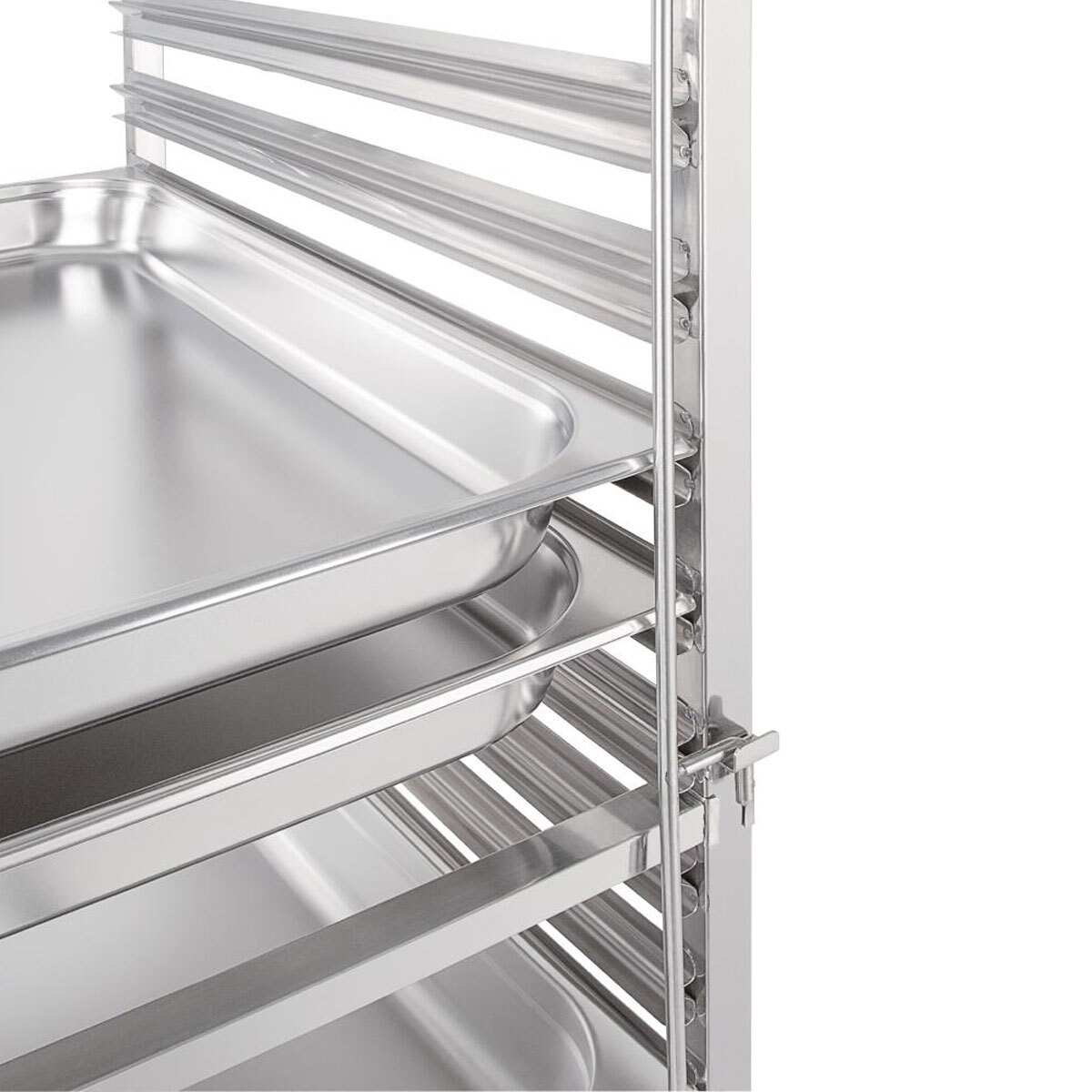 Gastronorm / Bakery Tray Multi-Function Racking Trolley 18 Shelves | eBay