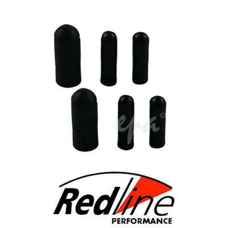 Redline Performance Holley Rubber Block Off Caps Mixed Sizes 6 Pack 5 ...