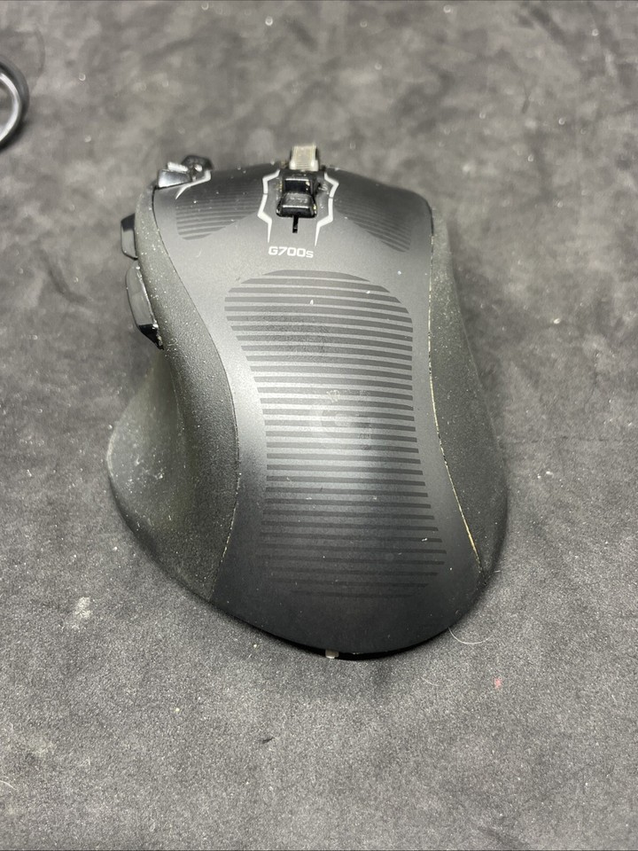 Logitech G700s Rechargeable Gaming Mouse W/ Dongle, Battery * Check ...