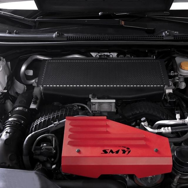 SMY Intercooler Protection Cover Wrinkle Black SLIM 2022-2025 WRX ...