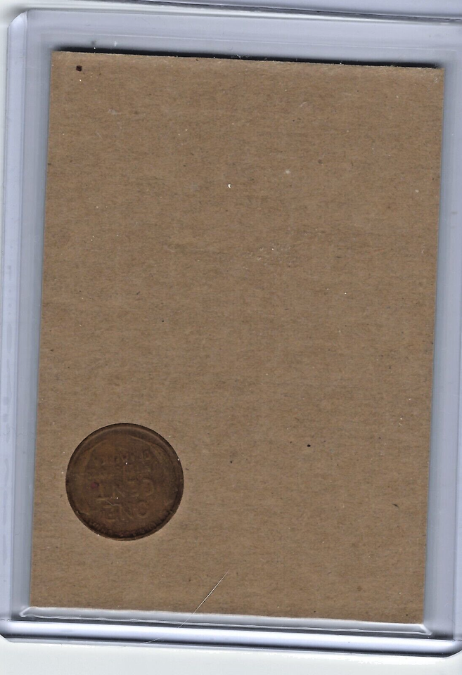 Authenticated Ink Coin Card Babe Ruth 1923 Wheat Cent Yankees HOF NM/MT ...
