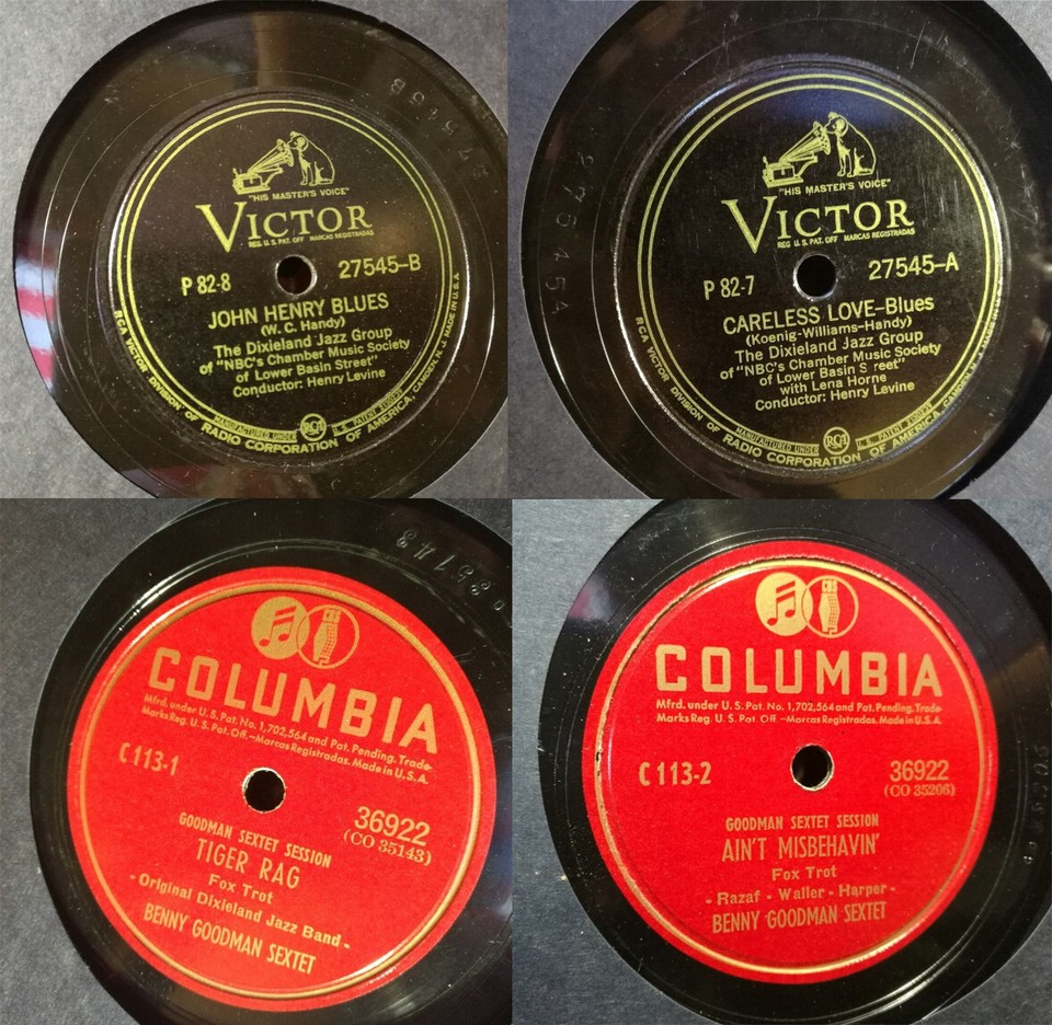 Vintage 1930's 12 albums set LP Vinyl Records. Please read individual ...