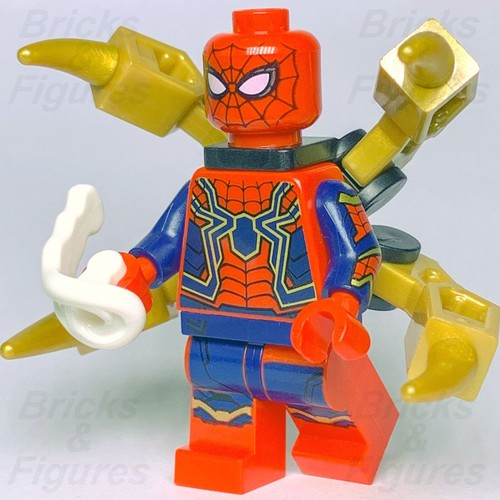 LEGO® Super Heroes Iron Spider-Man Minifigure Marvel Avengers 76178 ...