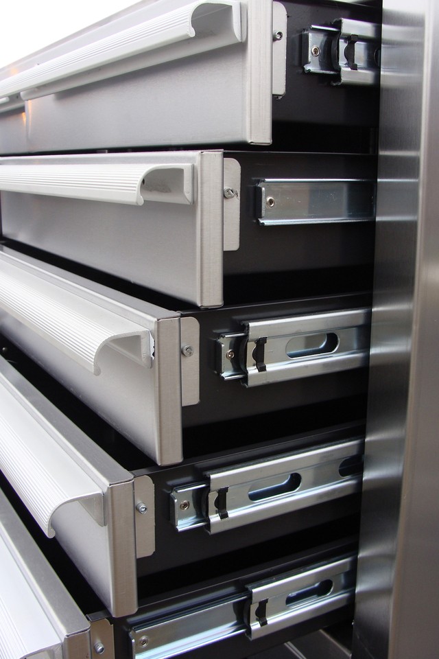 40 US PRO MASSIVE TOOL CHEST CABINET BOX STAINLESS STEEL 54" FINANCE ...