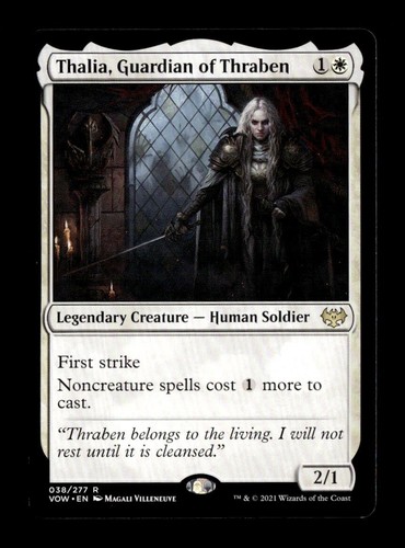 MTG - Thalia, Guardian of Thraben - Innistrad: Crimson Vow - Near Mint ...