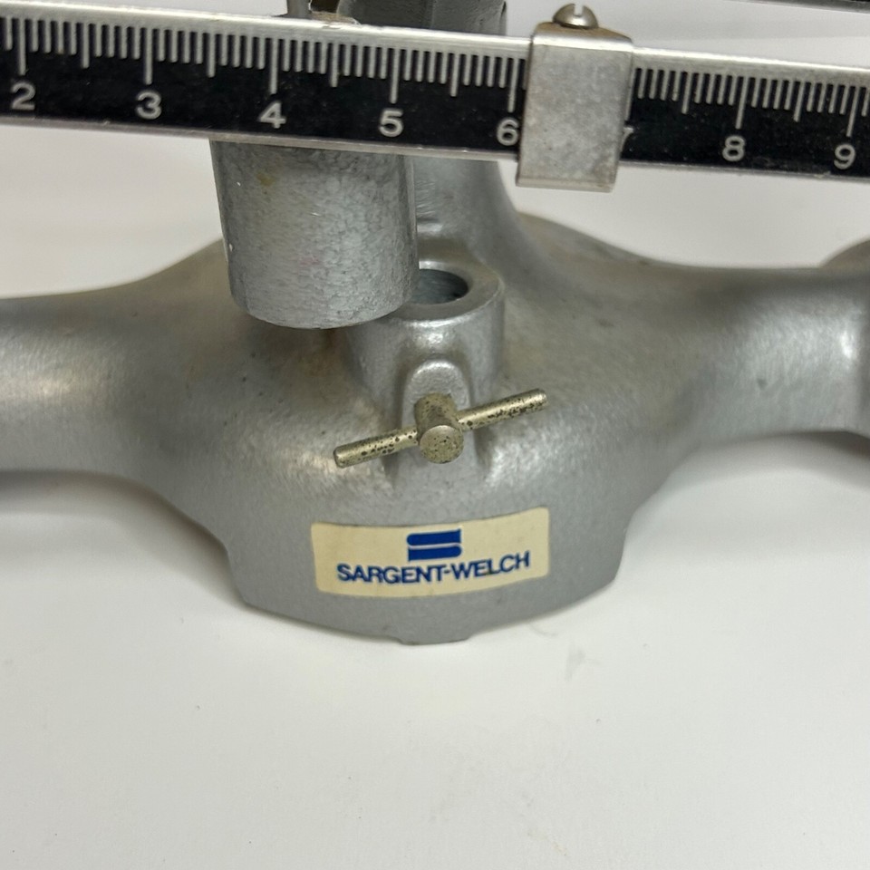 Vintage **Analog** SARGENT-WELCH Balance Gram Scale 10 grams | eBay