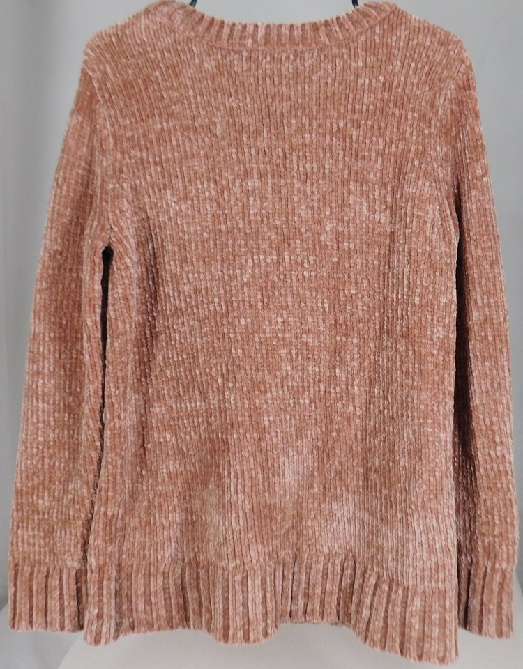 Orvis Ladies' Chenille Sweater, Misty Rose, S | eBay