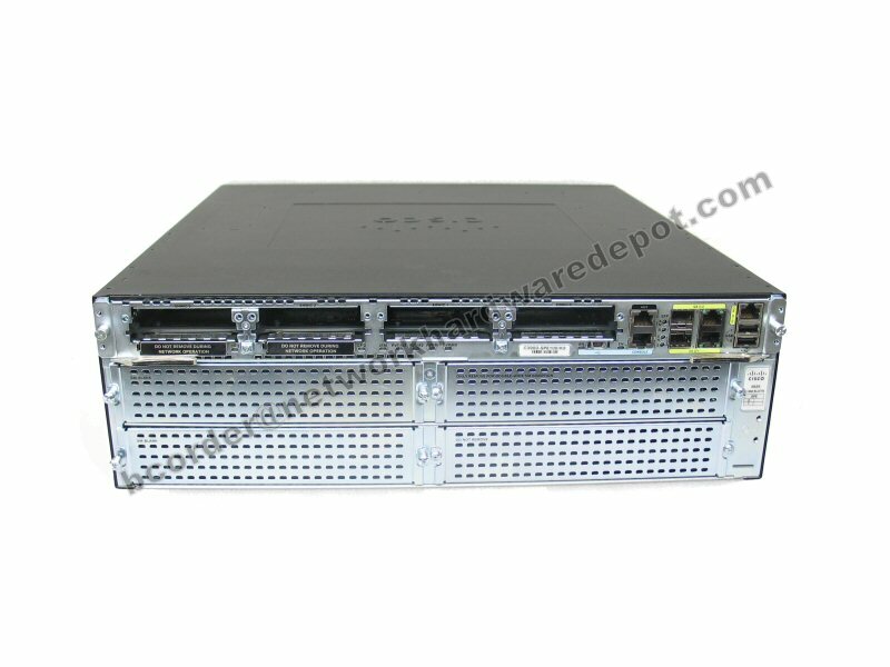 Cisco 3925 Security Router CISCO3925-SEC/K9 w/ AC PWR & C3900-SPE100/K9 ...