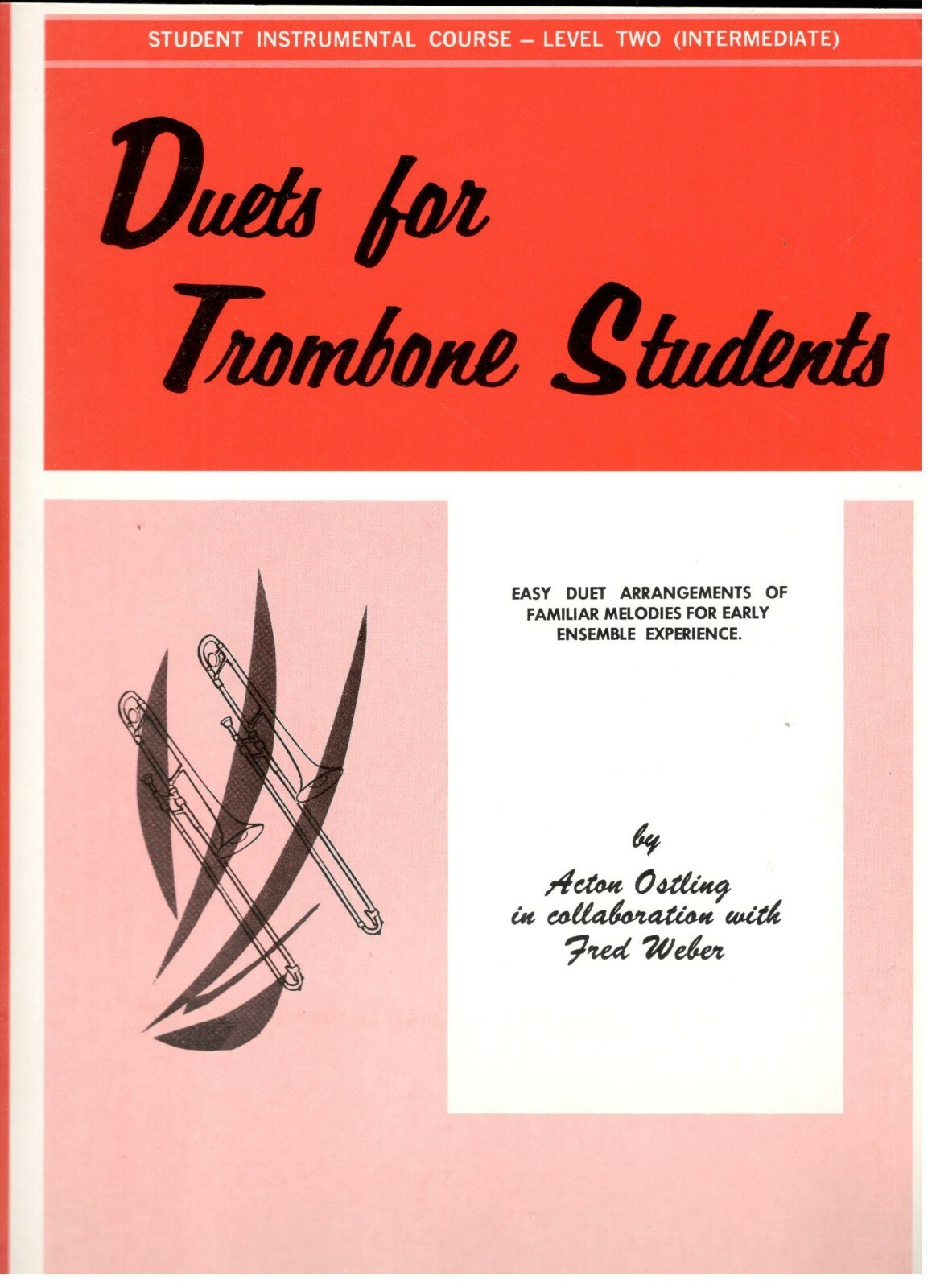 STUDENT INSTRUMENTAL COURSE LEVEL 2 DUETS FOR TROMBONE STUDENTS MUSIC ...