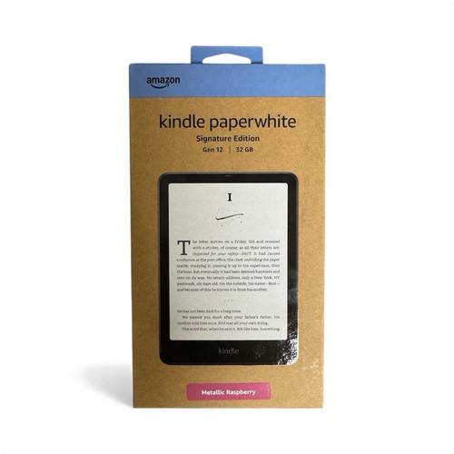 Amazon Kindle Paperwhite 12th Generation 7" 16GB, Metallic Raspberry | eBay