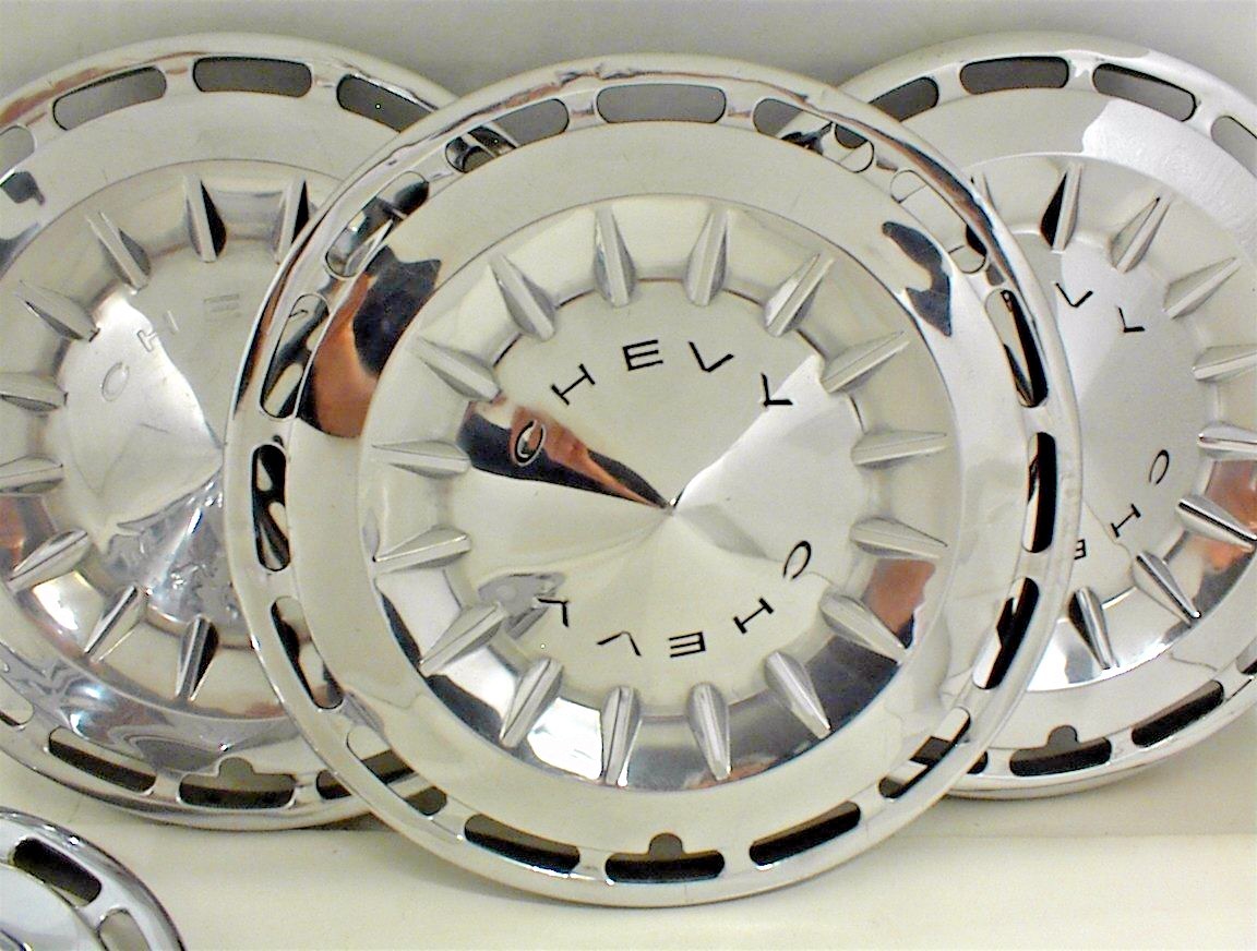 1962 CHEVROLET CHEVY II HUBCAPS WHEEL COVERS GM | eBay