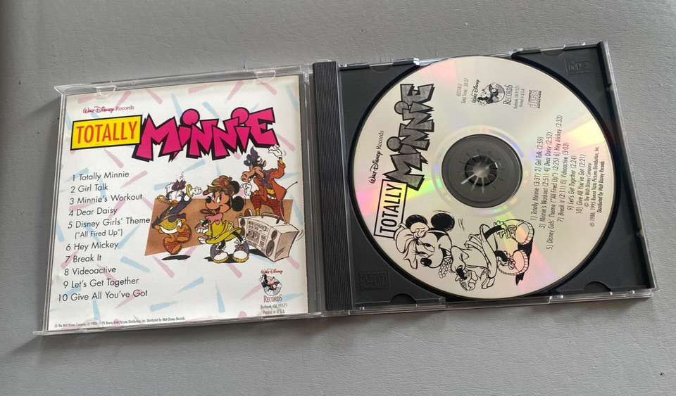 Totally Minnie CD 1995 Walt Disney Records 90s - US Seller - Ships Free ...