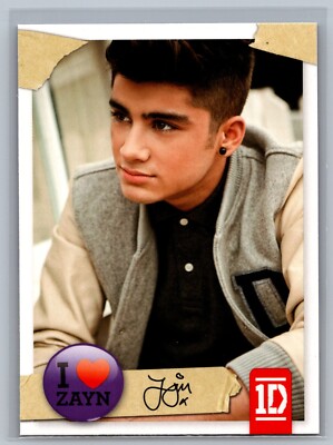 2013 Panini One Direction Zayn Malik #17 Trading Card | eBay
