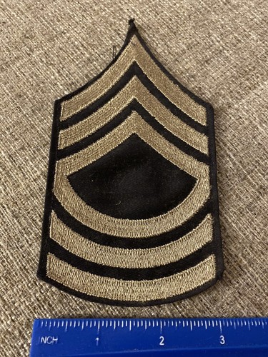 WWII Or Korea War Era US Army Master Sergeant Enlisted Rank Patch ...