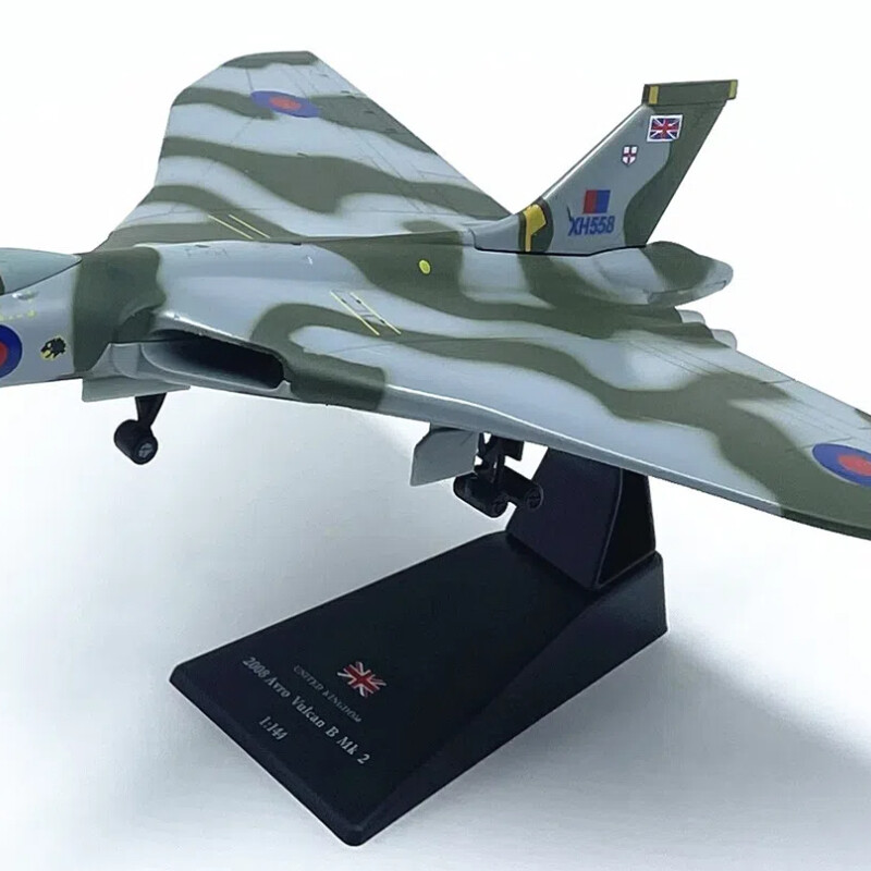 1:144 Scale Alloy Diecast Military Model Avro Vulcan Bomber Aircraft ...