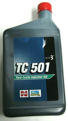 TC 501 Two Cycle Injector Motor Oil TC-W3, 1 Quart | eBay