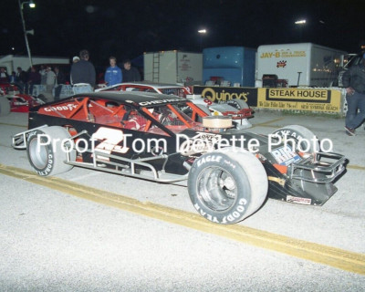VINTAGE RACING PHOTO 8X10 -#2923-22; FEB 1992; TOM BALDWIN, NEW SMYRNA ...