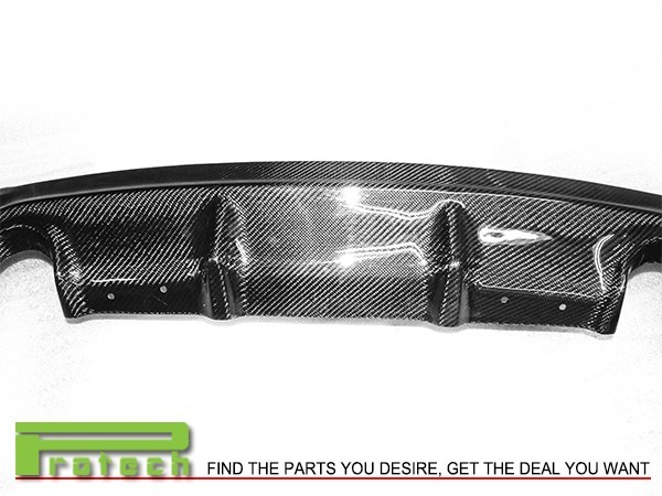 BMW 2014 2015 F22 228i 235i M235 - 3D style Carbon fiber rear diffuser ...