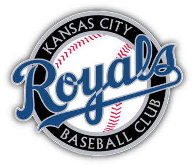 Kansas City Royals MLB Baseball Round Logo Car Bumper Sticker- 9'',12 ...