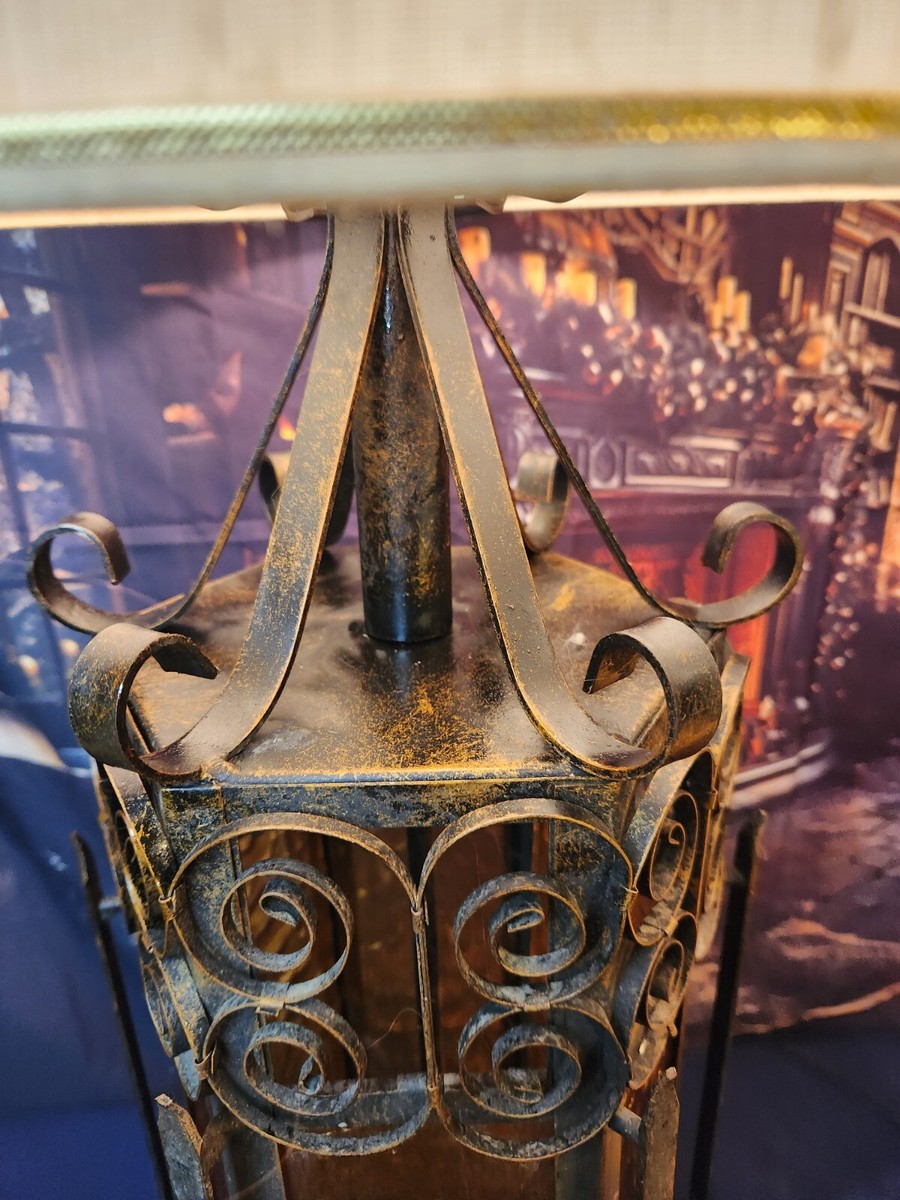 Spanish Revival Table Lamp Spanish Colonial Revival Torchiere Lamp