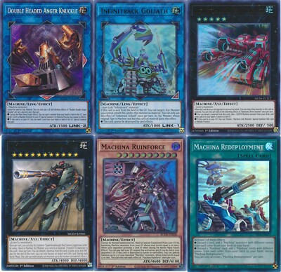 Yugioh Earth Machine Tournament Deck - Machina Ruinforce Infinitrack ...