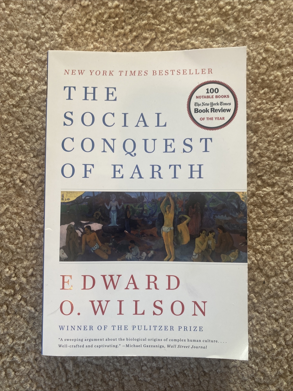 The Social Conquest of Earth by Edward O. Wilson (2013, Trade Paperback ...