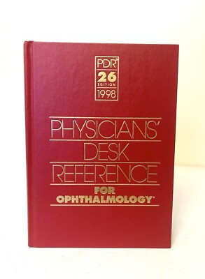 Physicians' Desk Reference 1998 (26th) LIKE NEW CONDITION HARDCOVER PDR ...