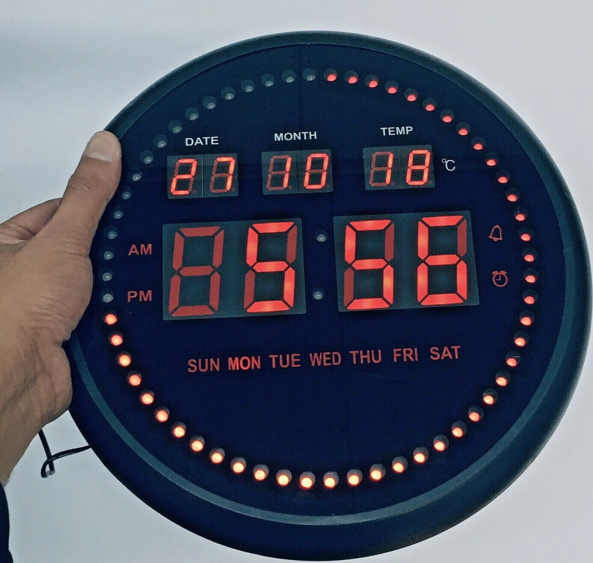 Led Digital Wall Clock