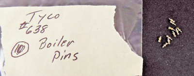 HO / TYCO / LOCOMOTIVE #638 / BOILER PINS / 10 PINS / HTF PARTS | eBay