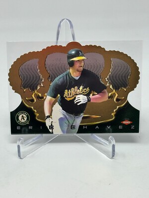 1999 Crown Royale Baseball Eric Chavez Die-Cut Card #101 | eBay