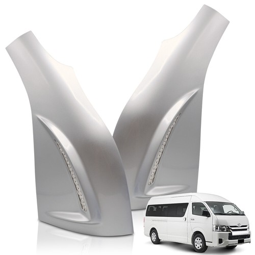 Corner Side Panel Guard Cover Fender Silver Fits Toyota Hiace Commuter ...