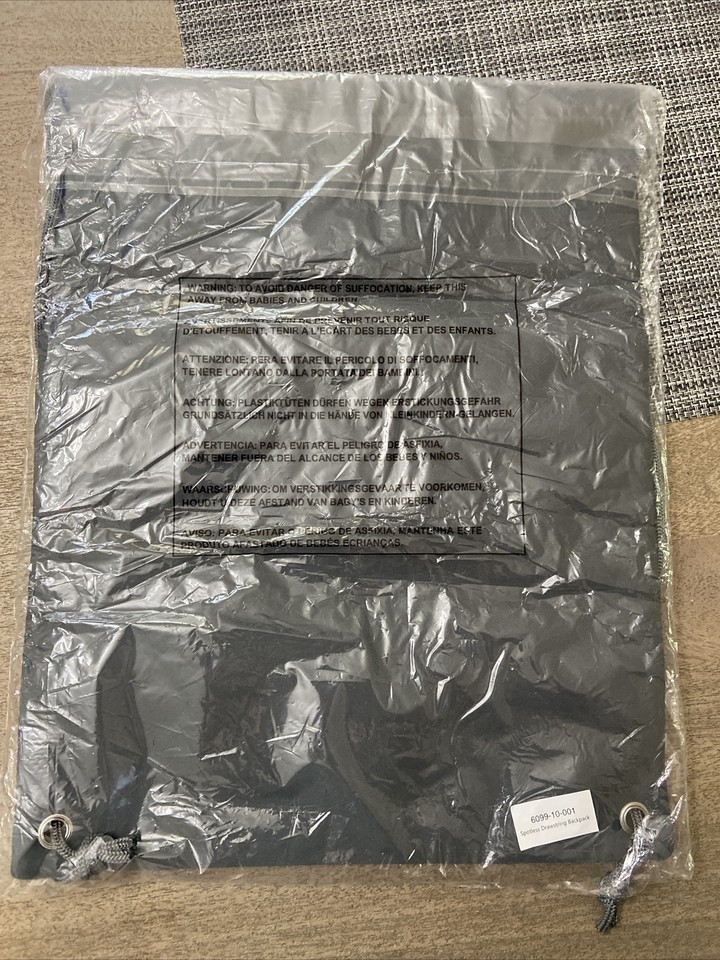 Rodan Fields Spotless Drawstring Backpack Bag Satchel Purple Gray ...