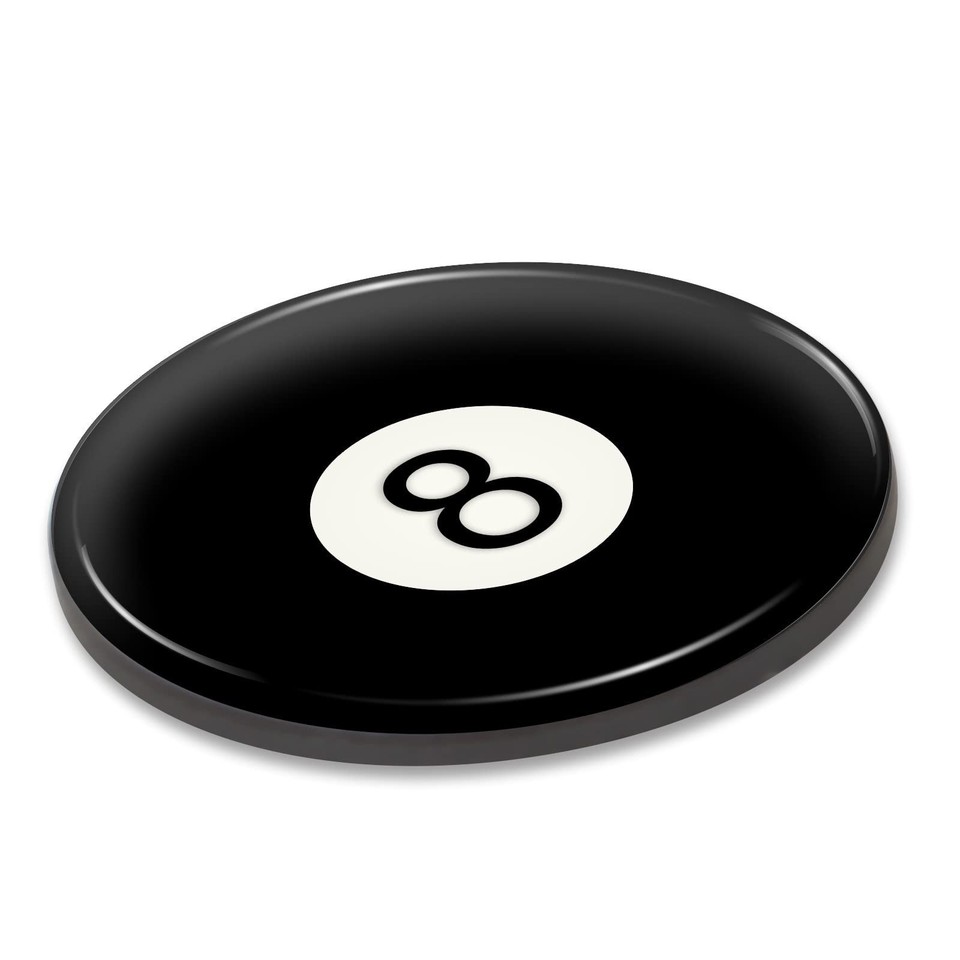 Eight Ball Magnet Strong and Flexible Eight Ball Refrigerator Magnet 1. ...