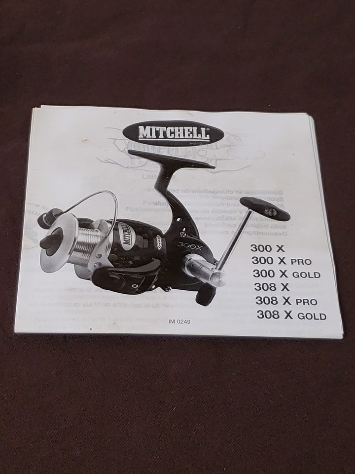 Vintage Mitchell 300X Gold 10 Ball Bearings Spinning Reel | eBay