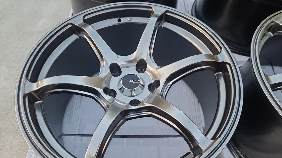 Advan Racing RG-4 WHEELS HONDA CIVIC TYPE R BMW 328I BMW M3 M4 M5 18x9 ...