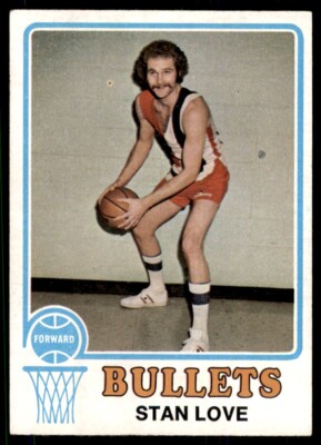 1973-74 Topps Basketball Stan Love Capital Bullets #76 | eBay
