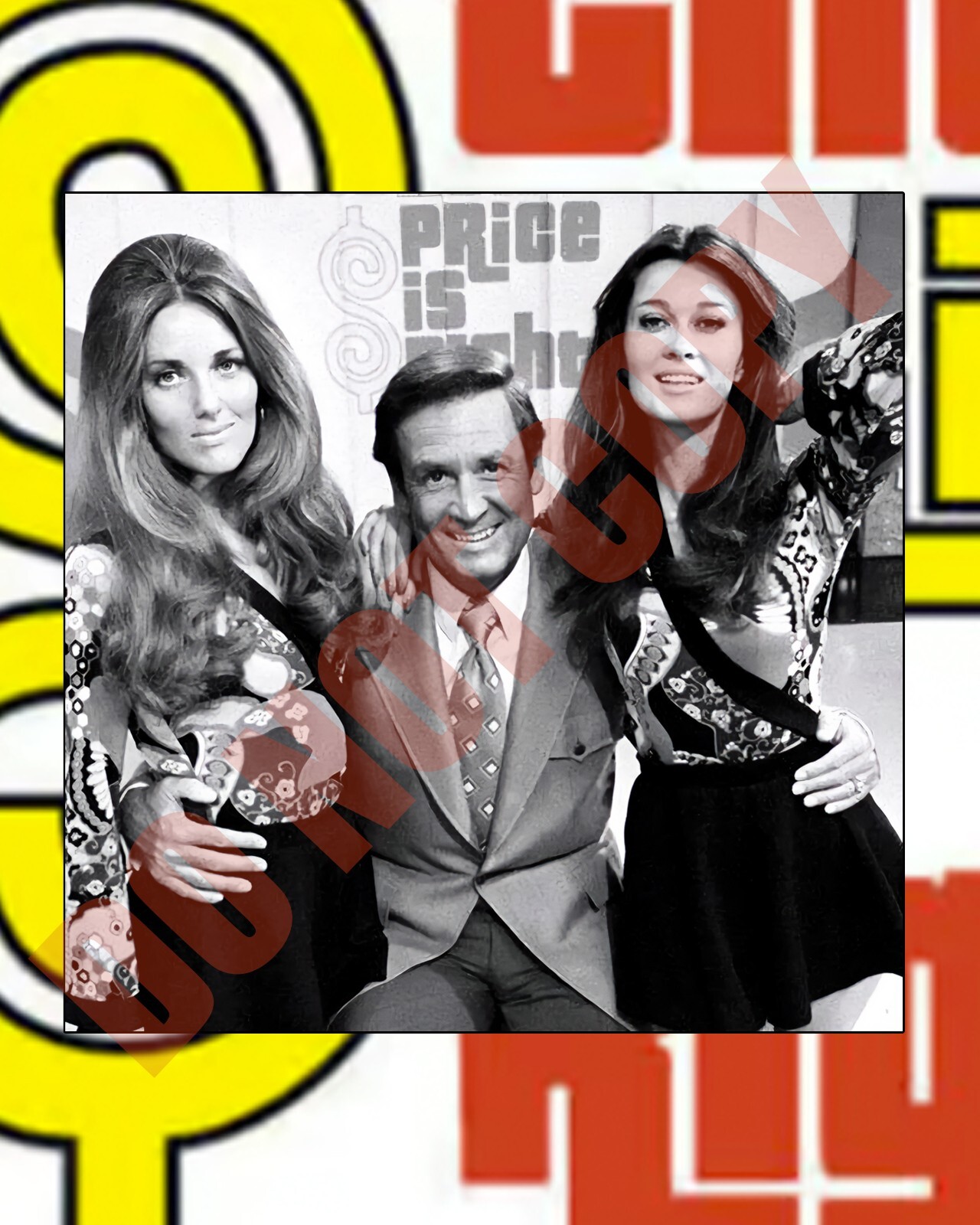 1972 Price Is Right Game Show Bob Barker Janice Pennington Anita Ford ...
