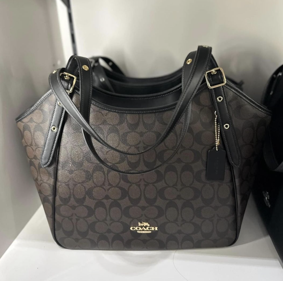 NWT Coach Meadow Shoulder Bag In Signature Canvas CM074/CM075/CM076 | eBay