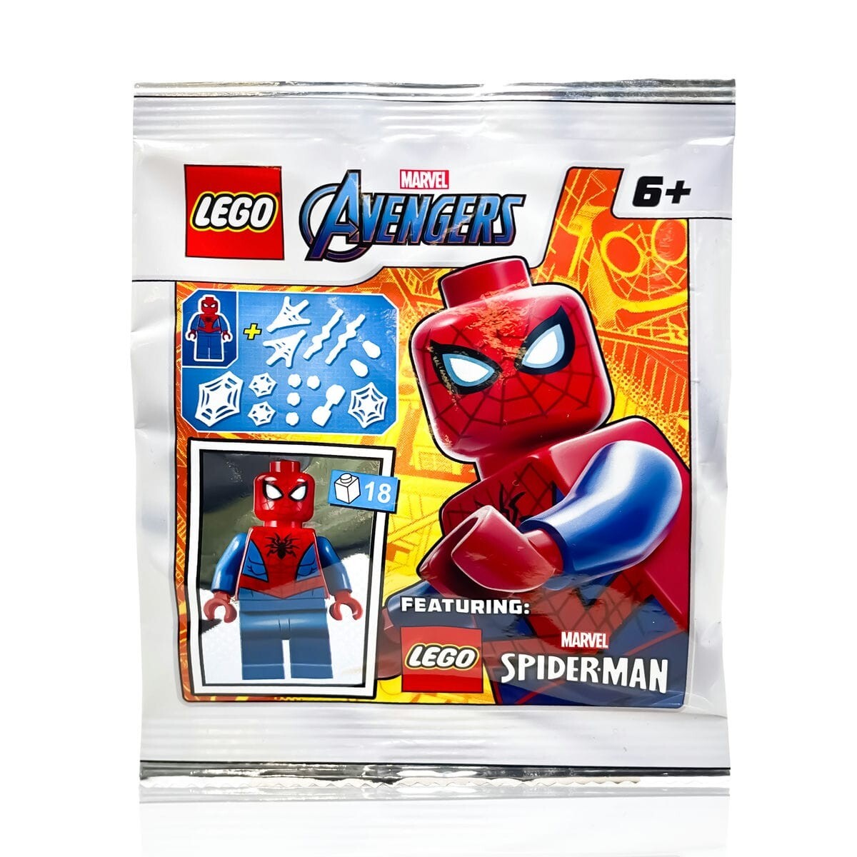 LEGO Spider-man minifigure in foil pack 242001 | eBay