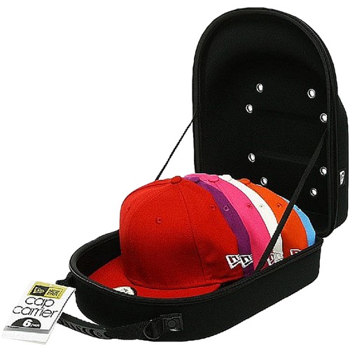 New Era 6 Cap Zip Up Protective Reinforced Baseball Cap Hat Carry Case ...
