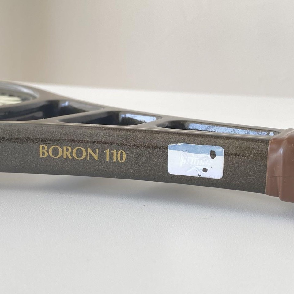 Prince Boron 110 Tennis Racket with Case, Vintage 1990s Used | eBay